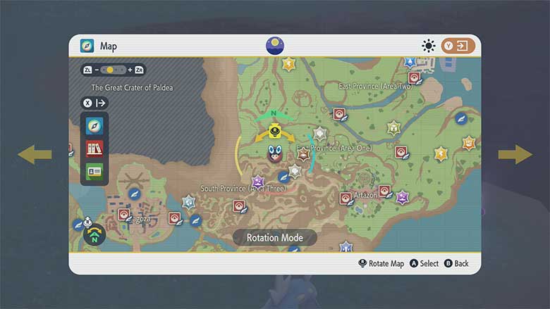 Où trouver des enjeux noirs violets dans Pokemon Scarlet & Violet