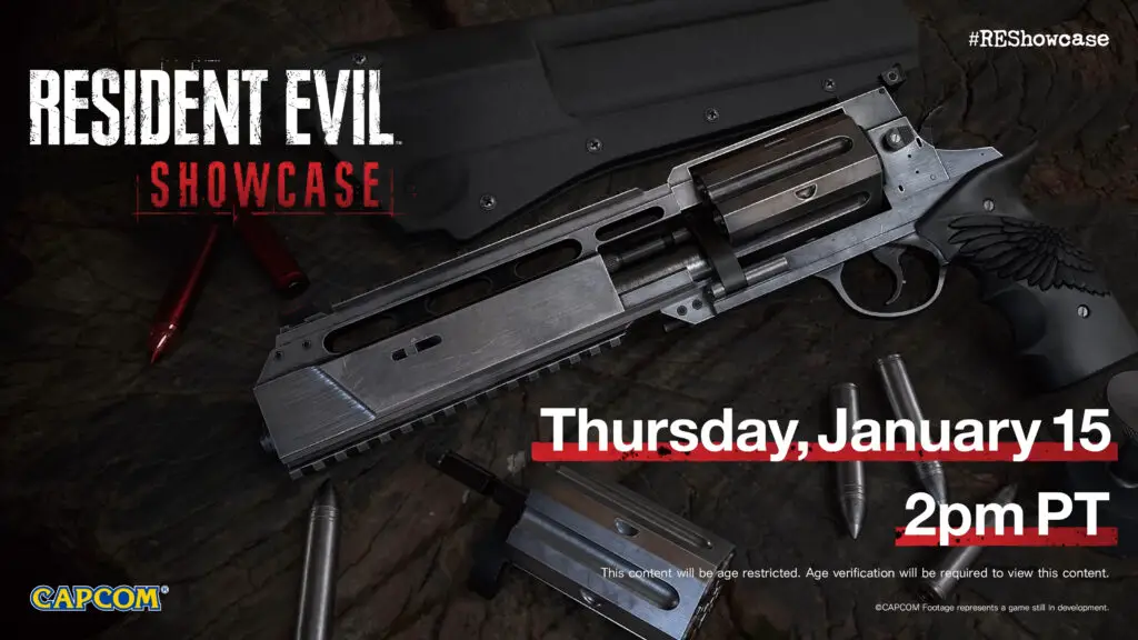 Resident Evil Showcase confirmé pour le 15 janvier avec le nouveau ...